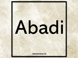 Abadi MT Font: Free Download | MaisFontes