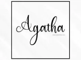 Agatha Hands: Baixar Fonte Grátis | MaisFontes
