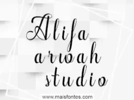 Alifa arwah studio: Free Font Download | MaisFontes