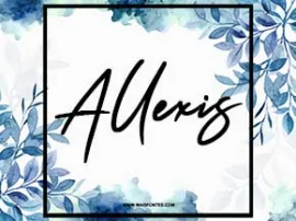 Allexis: Baixar Fonte Grátis | MaisFontes