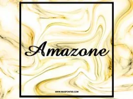 Amazone: Free Font Download | MaisFontes