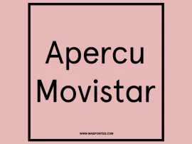 Apercu Movistar Font: Free Download | MaisFontes