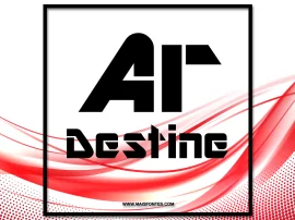 Ar Destine：無料フォントをダウンロード | MaisFontes