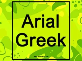 Arial Greek: Download Free Font | MaisFontes