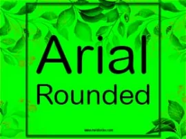Arial Rounded MT: Free Font Download | MaisFontes