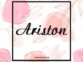 Ariston Normal Font: Free Download | MaisFontes