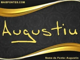Augustin Font: Free Download | MaisFontes