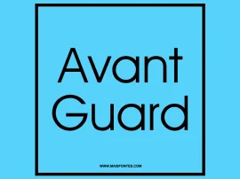 Avant Guard Font: Free Download | MaisFontes