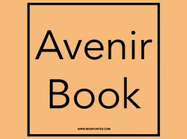 Avenir Book Font: Free Download | MaisFontes