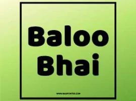 Baloo Bhai Font: Free Download | MaisFontes