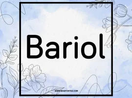 Bariol: Free Font Download | MaisFontes