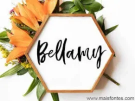 Bellamy Regular: Free Font Download | MaisFontes