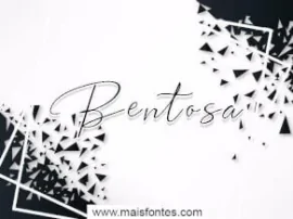 Bentosa: Free Font Download | MaisFontes