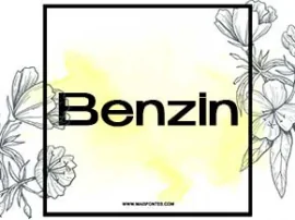 Benzin Regular Font: Free Download | MaisFontes