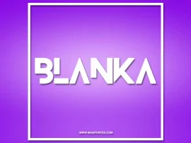 Blanka Regular Font: Free Download | MaisFontes