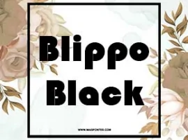 Blippo Black: Baixar Fonte Grátis | MaisFontes