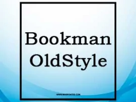 Bookman OldStyle Font: Free Download | MaisFontes