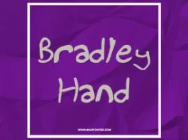 Bradley Hand: Free Font Download | MaisFontes