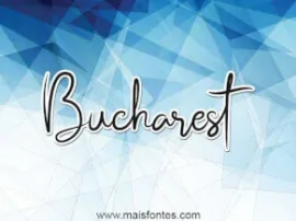 Bucharest: Free Font Download | MaisFontes