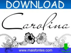Carolina Script Font: Free Download | MaisFontes