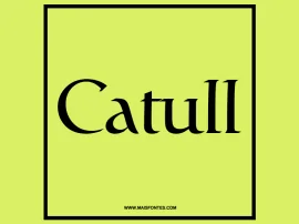 Catull: Free Font Download | MaisFontes