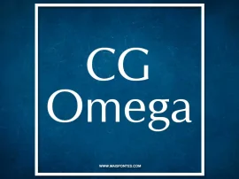 CG Omega Font: Free Download | MaisFontes