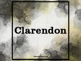 Clarendon: Descargar Fuente Gratis | MaisFontes