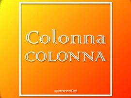 Colonna MT: Download Free Font | MaisFontes