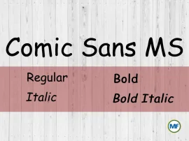 Comic Sans MS: Free Font Download | MaisFontes