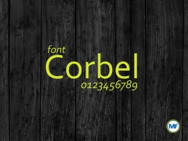 Corbel: Free Font Download | MaisFontes