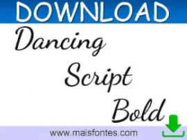 Dancing Script Font: Free Download | MaisFontes