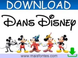 Dans Disney UI: Free Font Download | MaisFontes