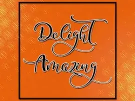 Delight Amazing Manual: Baixar Fonte Grátis | MaisFontes
