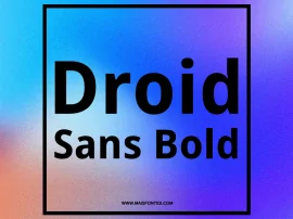 Droid Sans Bold: Free Font Download | MaisFontes