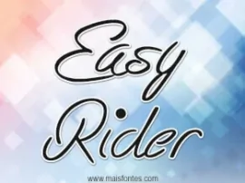 Easy Rider: Free Font Download | MaisFontes