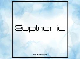 Euphoric Font: Free Download | MaisFontes