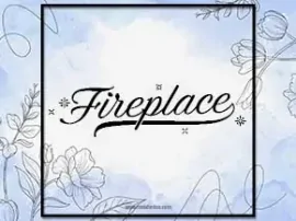 Fireplace: Free Font Download | MaisFontes