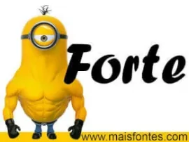 Forte: Baixar Fonte Grátis | MaisFontes