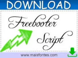 Freebooter: Free Font Download | MaisFontes
