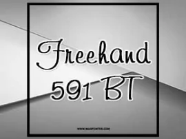 Freehand 591 BT: Free Font Download | MaisFontes