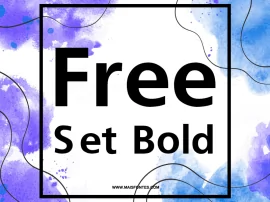 Free Set Bold: Free Font Download | MaisFontes