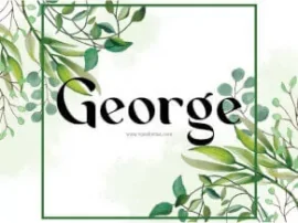 George Font: Free Download | MaisFontes