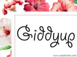 Giddyup Std: Download Free Font | MaisFontes