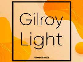 Gilroy Light: Free Font Download | MaisFontes