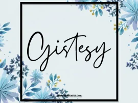 Gistesy: Free Font Download | MaisFontes