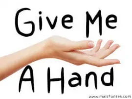 Give Me A Hand Regular: Free Font Download | MaisFontes