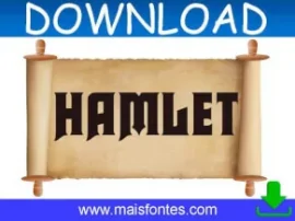 Hamlet: Free Font Download | MaisFontes