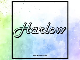 Harlow: Download Free Font | MaisFontes