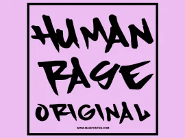 Human Rase Original: Free Font Download | MaisFontes