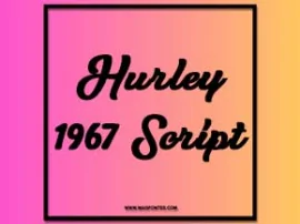 Hurley 1967 Script Bold Font: Free Download | MaisFontes